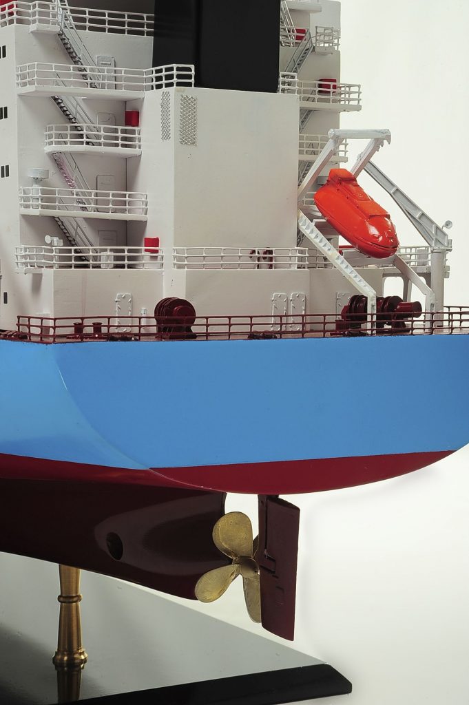 Container Model Ship 2 | Cargo Vessel Replica | Premier Ship Models US