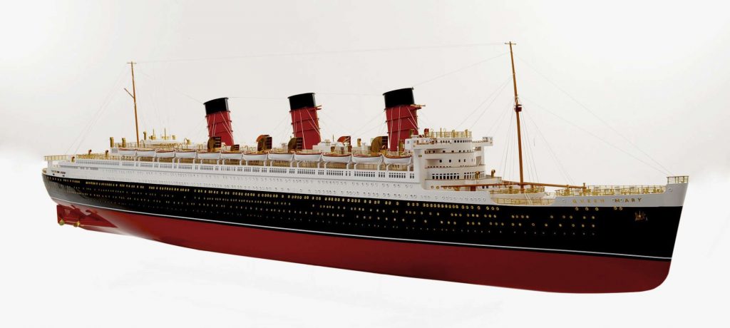 RMS Queen Mary Model Ship | Premier Ship Models US