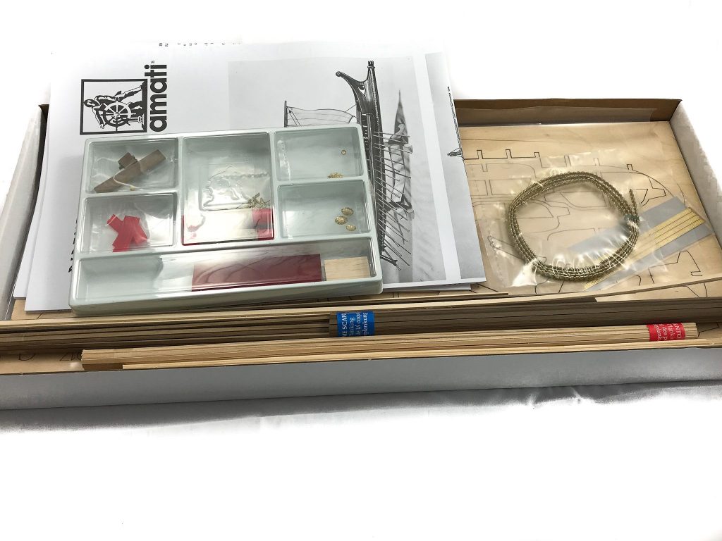 Greek Warship Bireme Model Ship Kit | 1404 | Premier Ship Models US