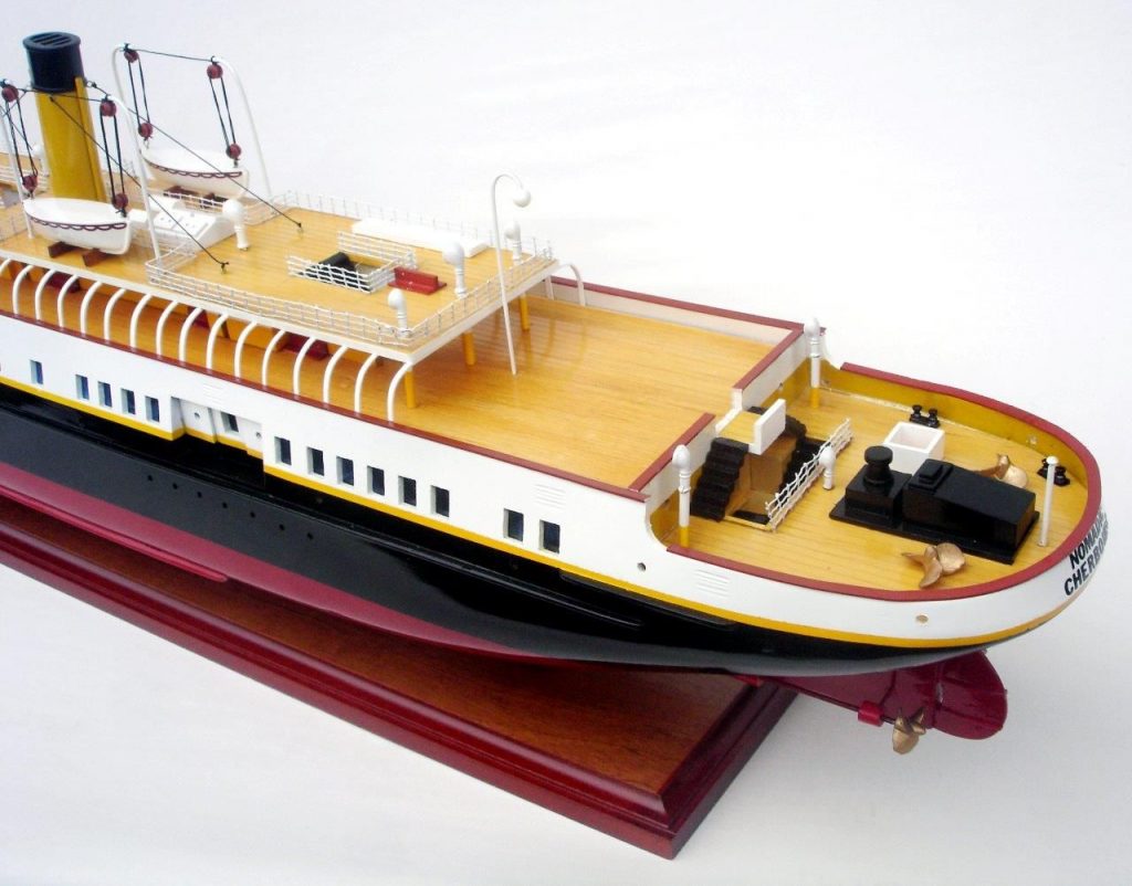 SS Nomadic wooden model ship