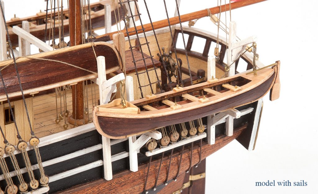 Essex Model Ship Kit (with Sails) – Occre (12006), Large Wooden Ship ...