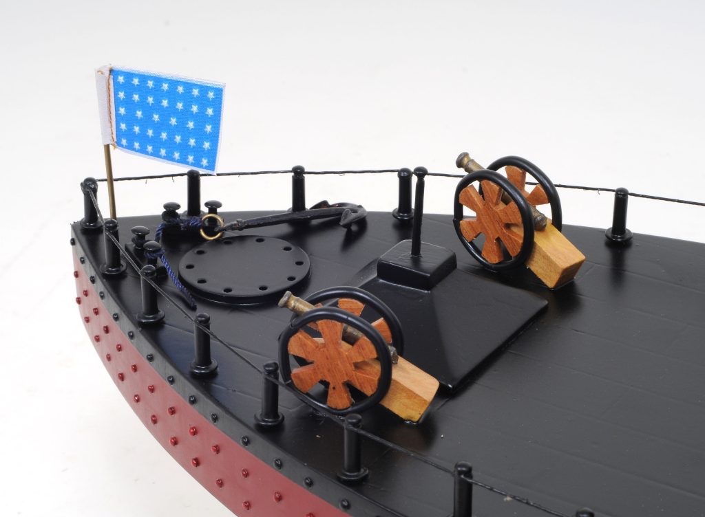 USS MONITOR Model Ship - OMH (B199) - US Premier ship Models