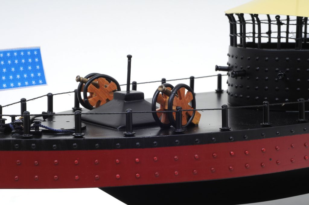 USS MONITOR Model Ship - OMH (B199) - US Premier ship Models