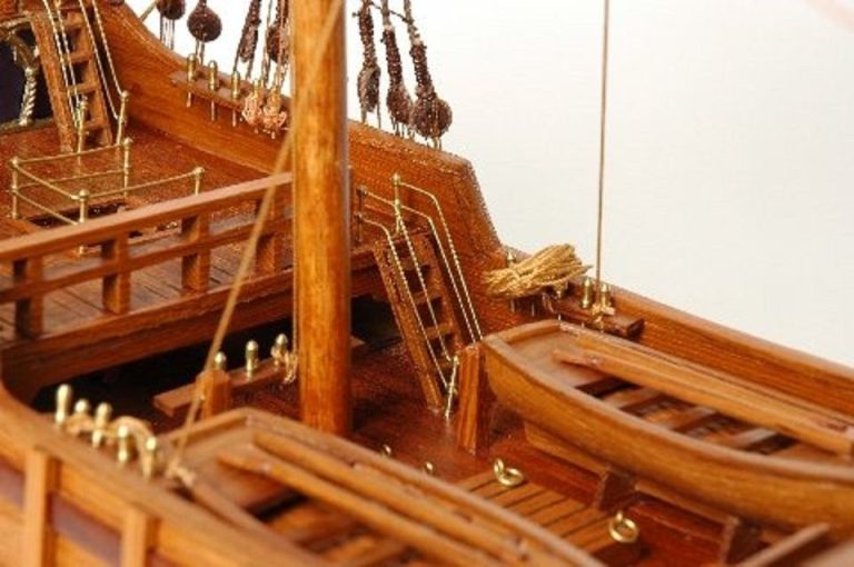 Santa Maria Model Ship, wooden boat ,historical,handcrafted ready made ...