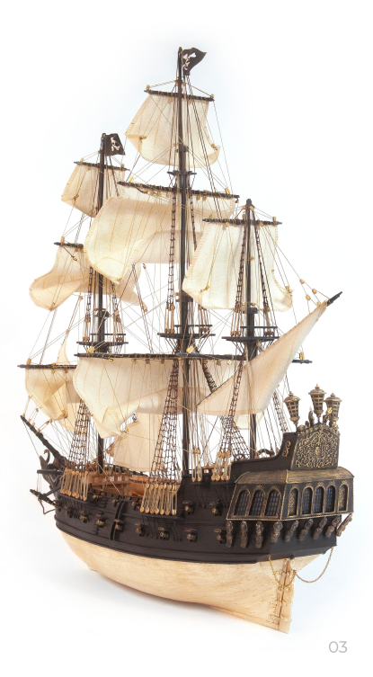 Black Swan Model Ship Kit - Occre (12012) - US Premier ship Models