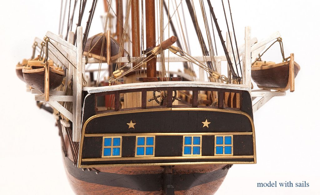 Essex Model Ship Kit (with Sails) – Occre (12006), Large Wooden Ship ...