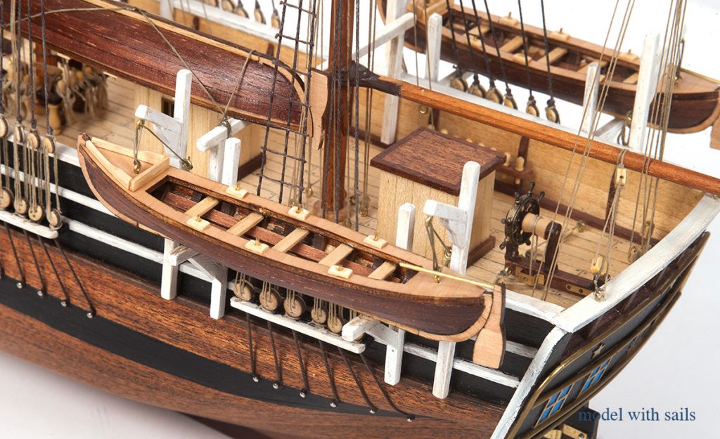 Essex Model Ship Kit (with Sails) – Occre (12006), Large Wooden Ship ...