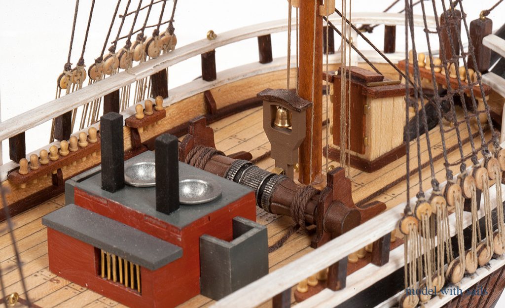 Essex Model Ship Kit (with Sails) – Occre (12006), Large Wooden Ship ...